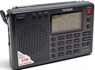 TECSUN PL-380 Reiseempfänger/Weltempfänger